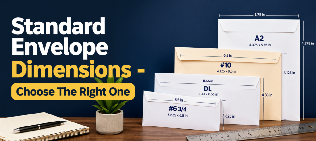 Standard Envelope Dimensions: Comprehensive Guide